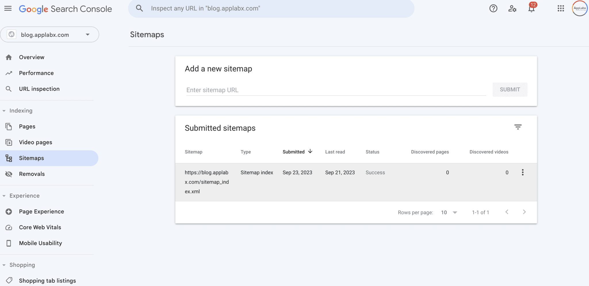 Google Search Console: Creating and Submitting your Sitemap